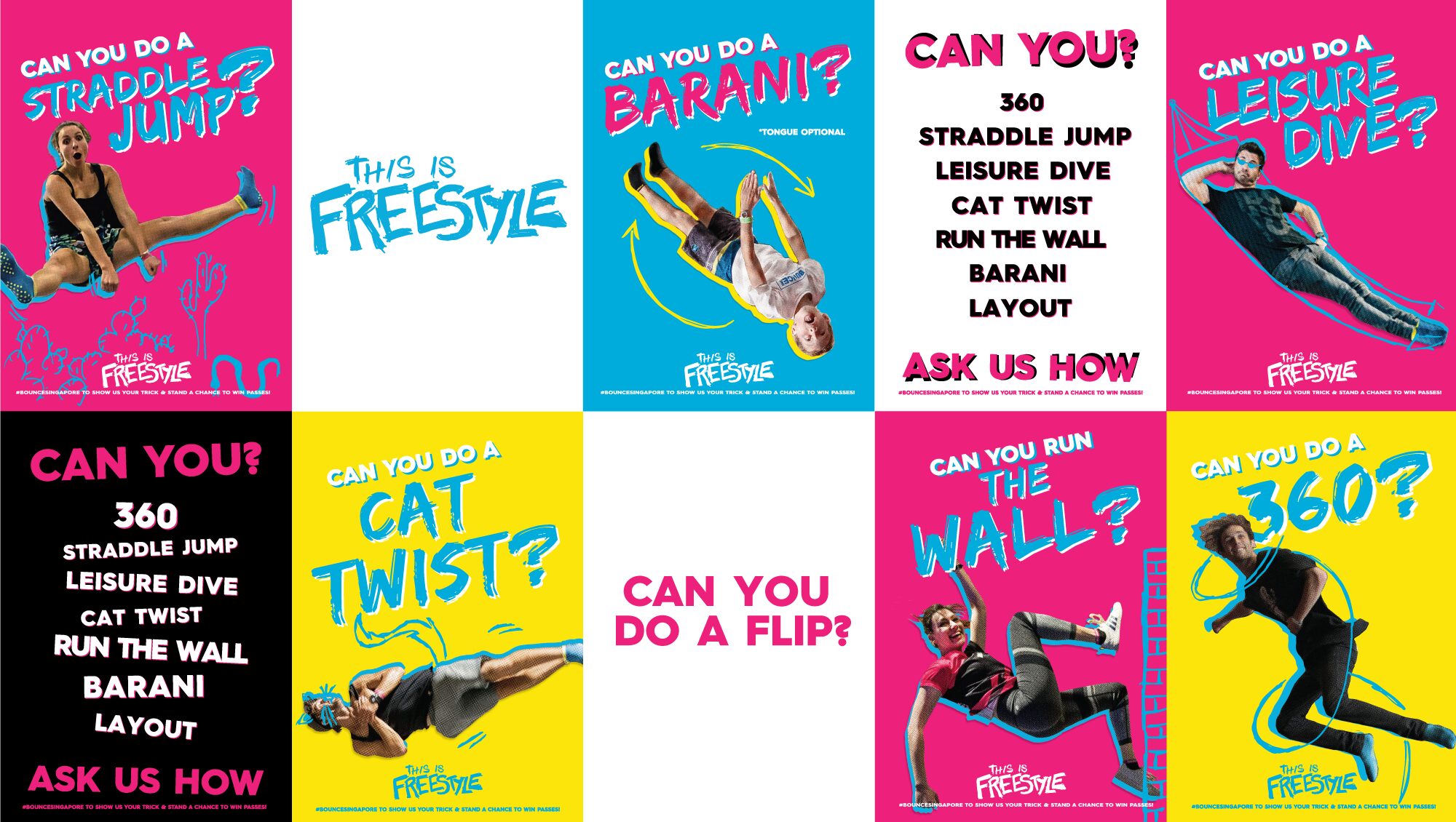 2 Hour Superpass | Indoor Trampoline Park | BOUNCE Singapore