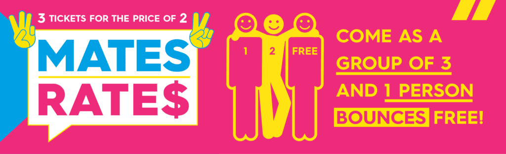 Mates Rates | Indoor Trampoline Park | BOUNCE Singapore